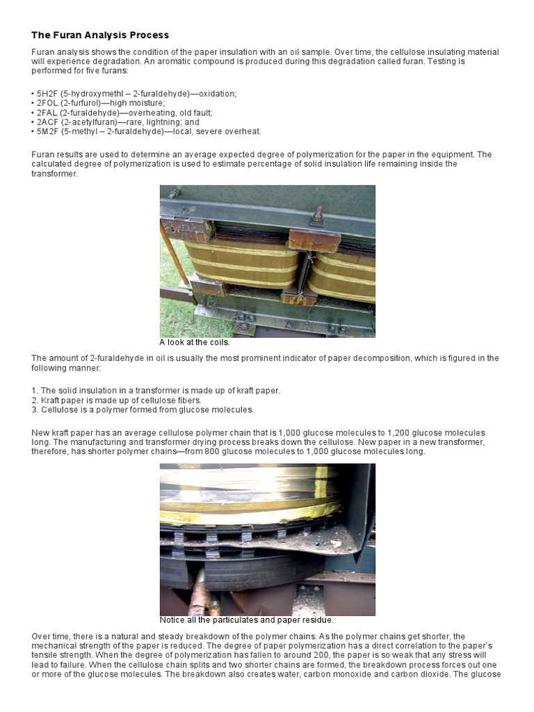 Furan Analysis in Transformer Oil | PDF