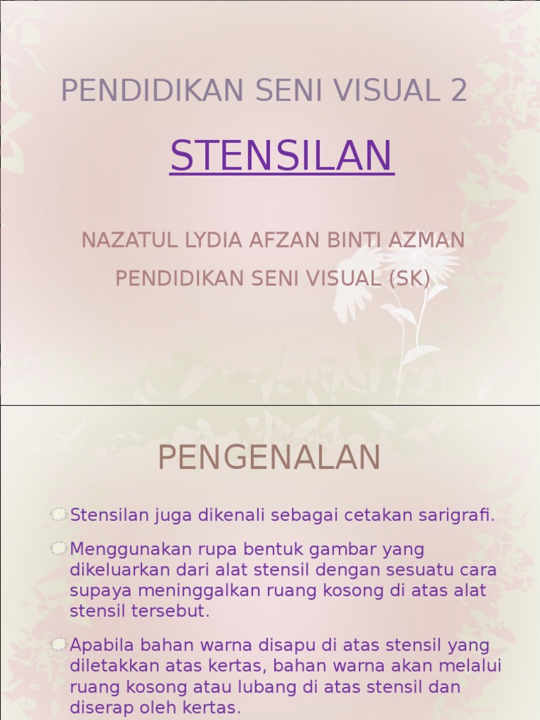 Stensilan | PDF