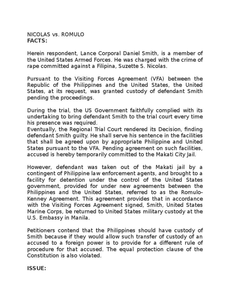 NICOLAS vs. Romulo | PDF | Constitutional Law | Government