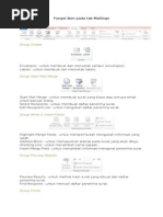 10 Fungsi Menu Insert Pada Microsoft Word | PDF