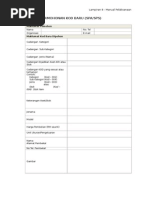 Borang Permohonan Stok Kew.PS-8 | PDF