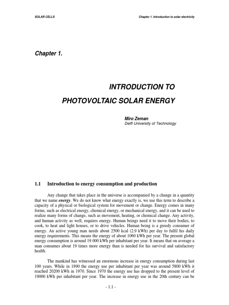 Solar Cells Theory Full Version | PDF | Photovoltaics | Solar Cell