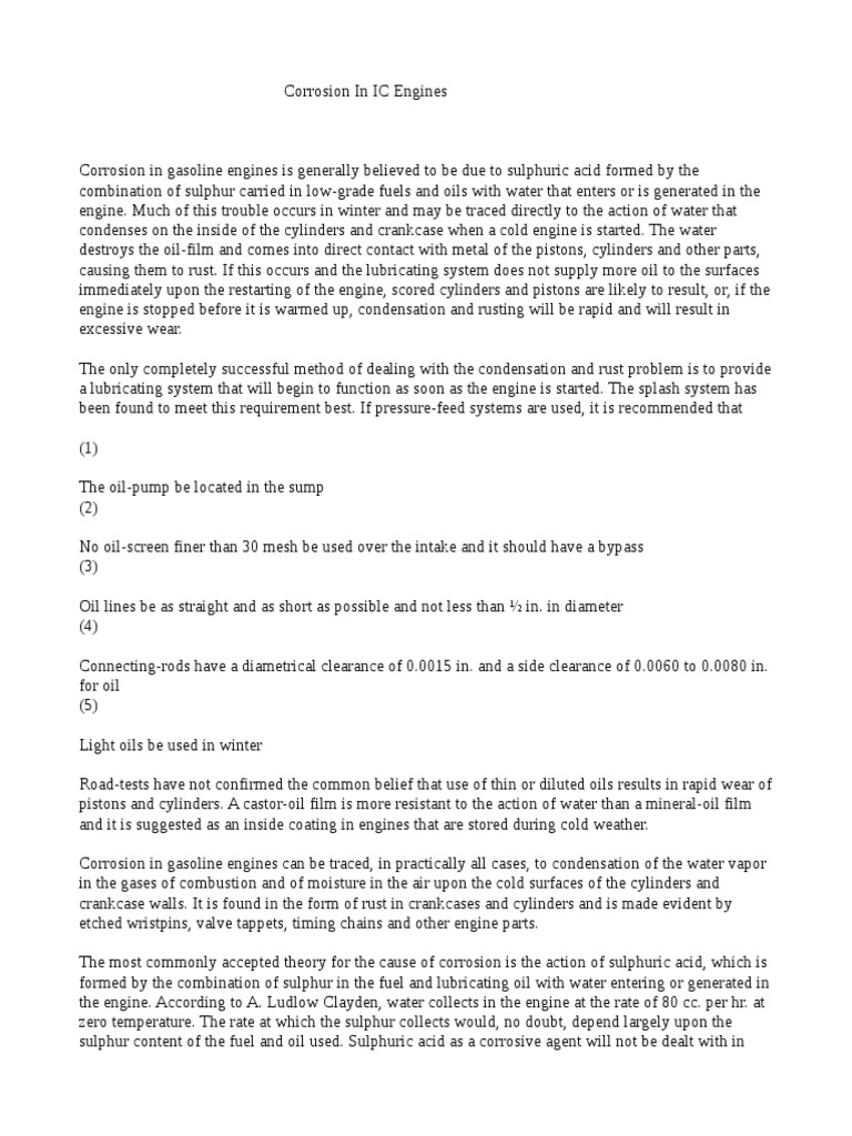 Corrosion Abstracts | Download Free PDF | Internal Combustion Engine ...