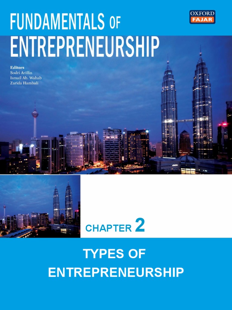 Chapter 2 Types of Entrepreneurship | PDF | Entrepreneurship | Business