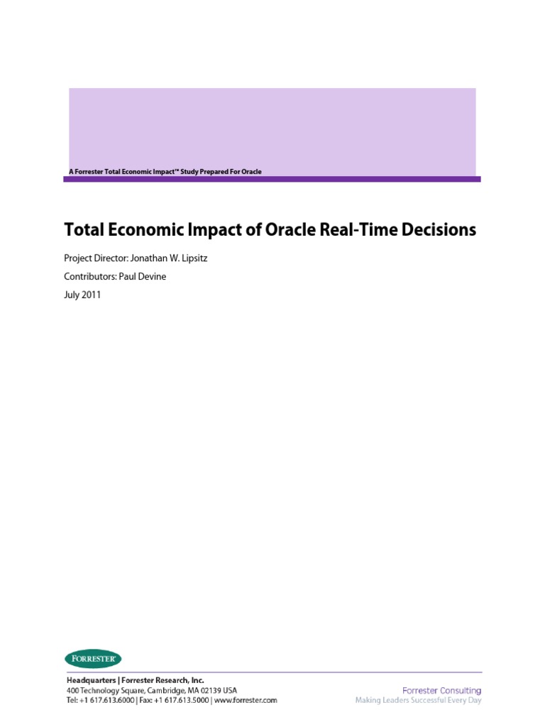 Forrester Tei RTD 432543 PDF | PDF | Customer Experience | Customer ...