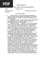 Nav 1 Topic 1 | PDF | Navigation | Compass