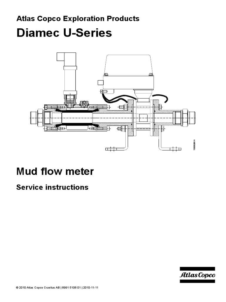 Mud Flow Meter Diamec U-Series Ed.0 | PDF | Flow Measurement | Calibration