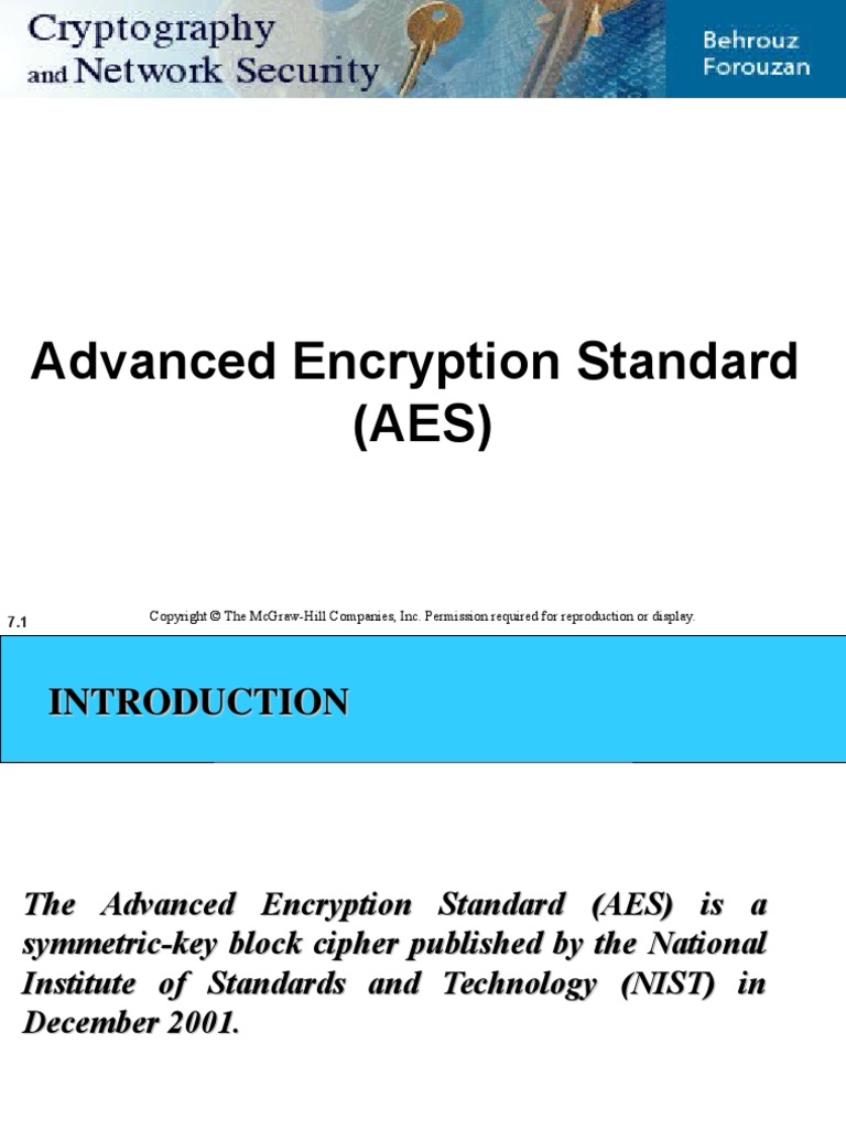 Aes Algorithm | PDF | Matrix (Mathematics) | Espionage Techniques
