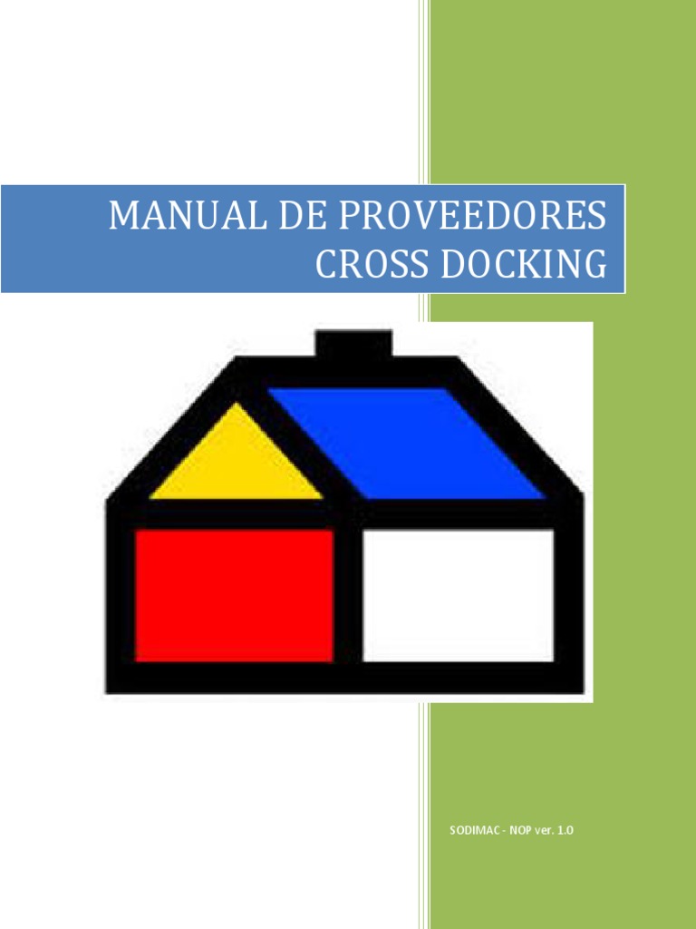Manual de Proveedores Cross Docking PDF | PDF | Logística | Macro (informática)