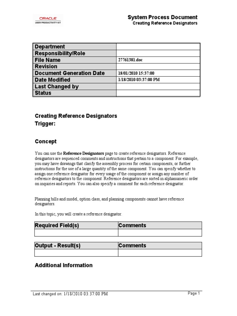 Creating Reference Designators - SPD | PDF | Areas Of Computer Science ...