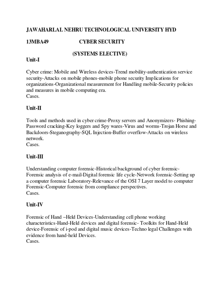 Cyber Security | PDF