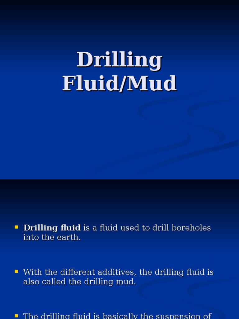 Drilling Fluid | PDF | Physical Sciences | Continuum Mechanics