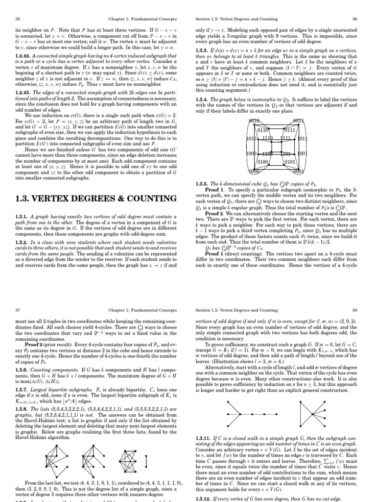 Solutions1 3 | PDF | Vertex (Graph Theory) | Discrete Mathematics