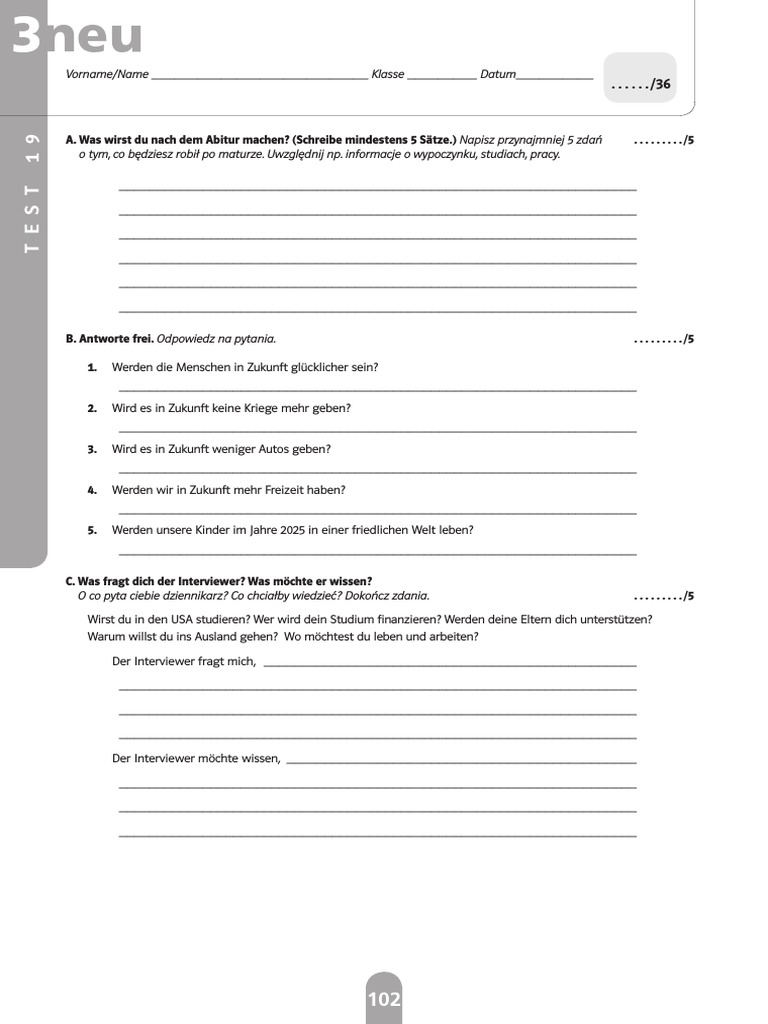 Direkt Neu Test | PDF