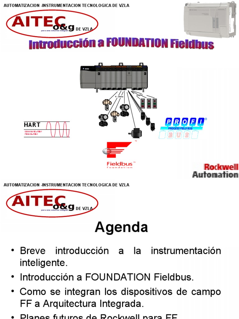 Aitec O&g de Vzla - Foundation Fieldbus | PDF | Digital Technology | Computer Engineering