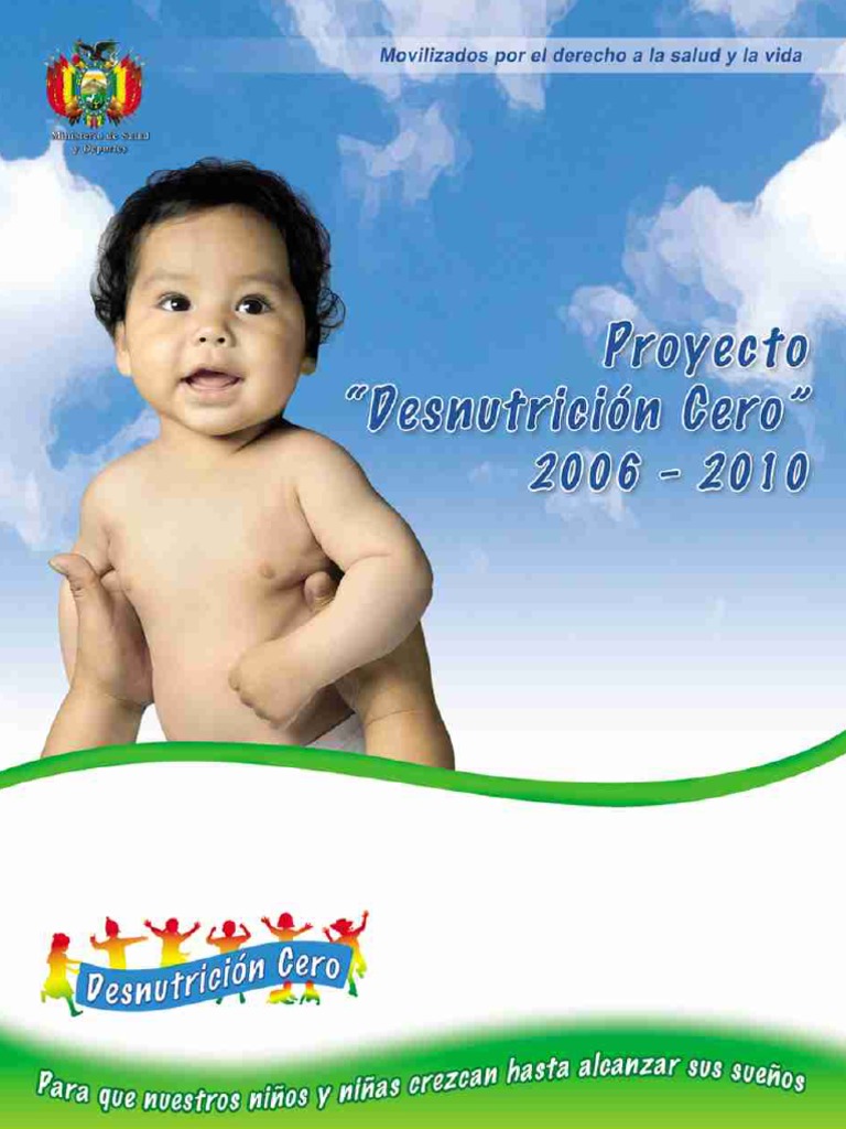 Proyecto Desnutrición Cero Pdf Pobreza Pobreza E Indigencia