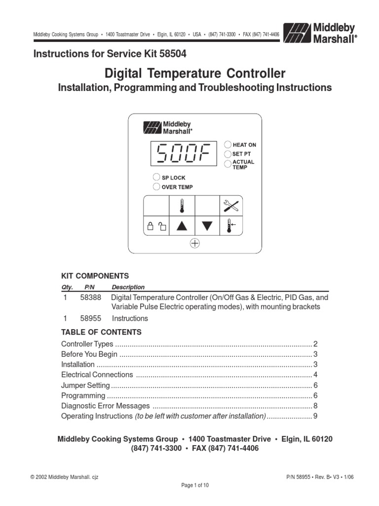 Temp Controller Kit Instructions PDF | PDF | Thermocouple | Fahrenheit