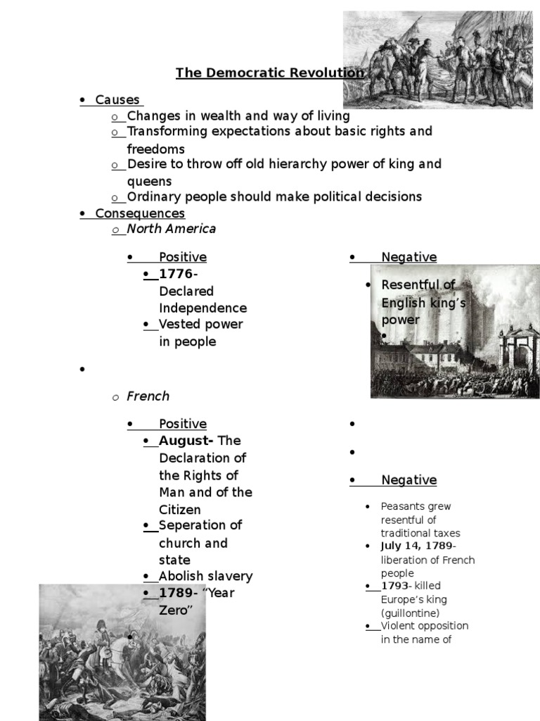 The Democratic Revolution: o North America | PDF