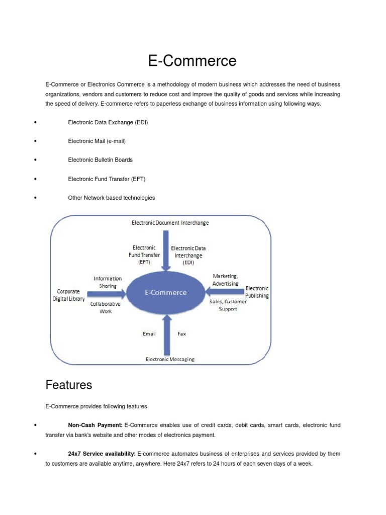 E Commerce Notes Chapter 1-4 | Download Free PDF | E Commerce ...