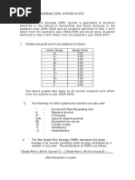 College Grading System | PDF