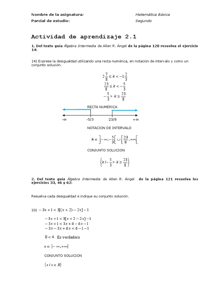 Texto Guía Álgebra Intermedia de Allen R. Ángel | PDF | Logaritmo ...