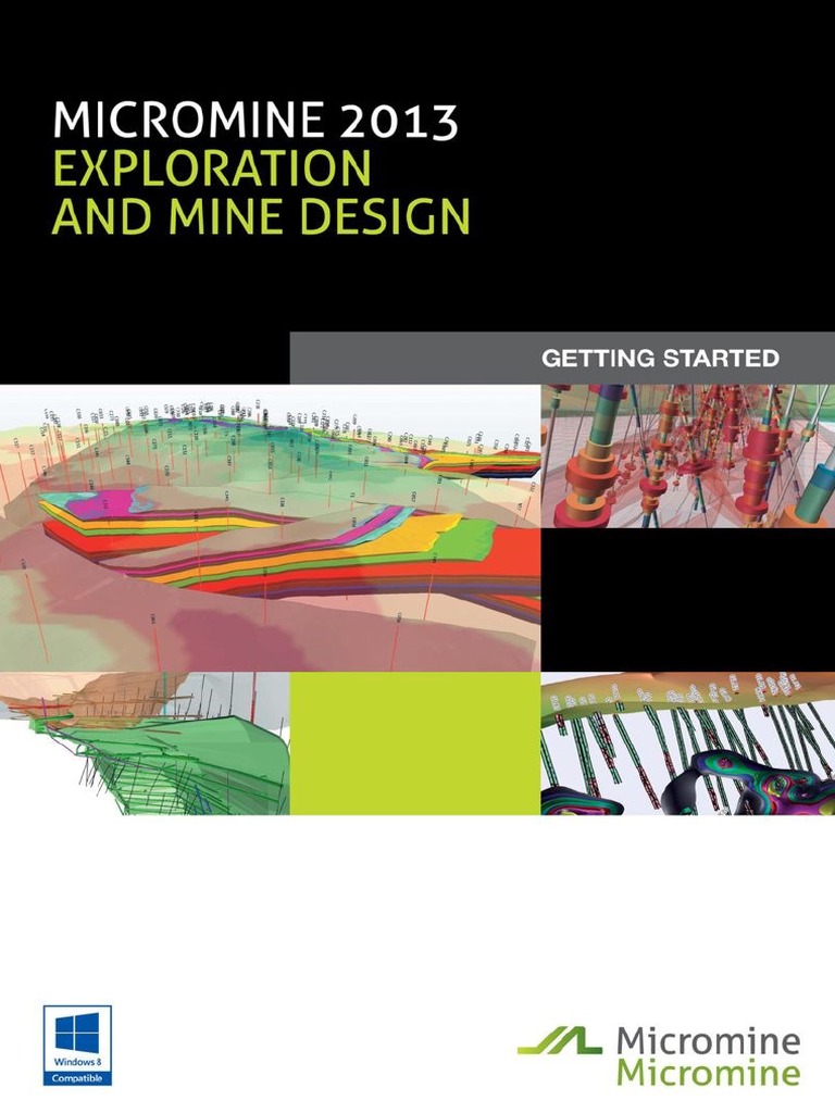 MICROMINE 2013 Getting Started | PDF | Page Layout | Scripting Language