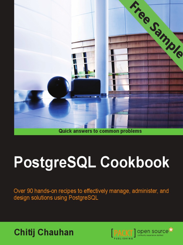 PostgreSQL Cookbook Sample Chapter | PDF | Postgre Sql | Database Schema