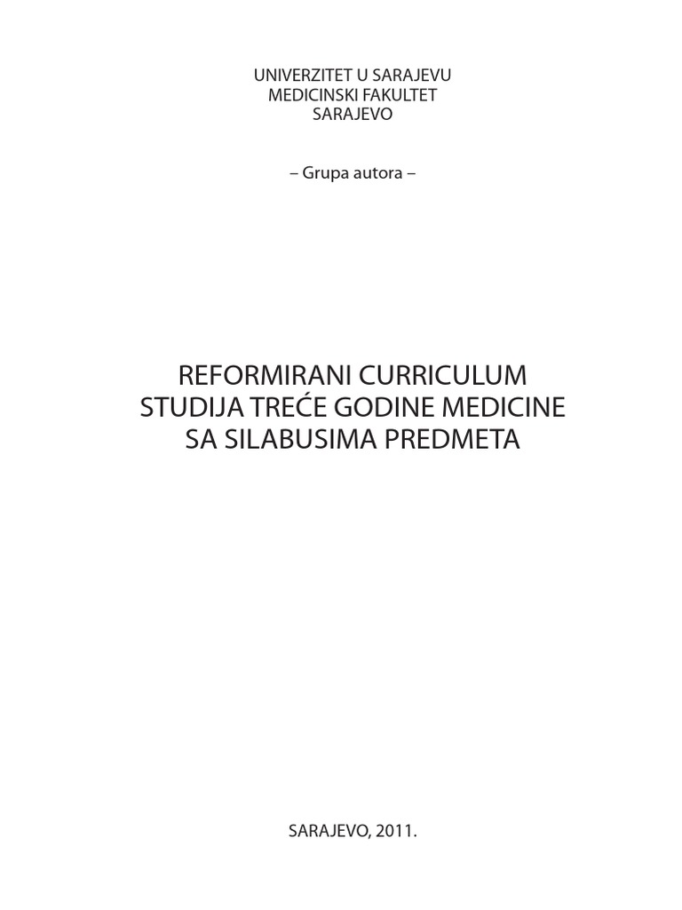 Silabus Treca 2011 | PDF