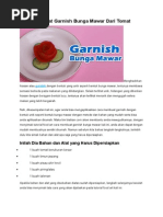 Handout Materi Garnish | PDF