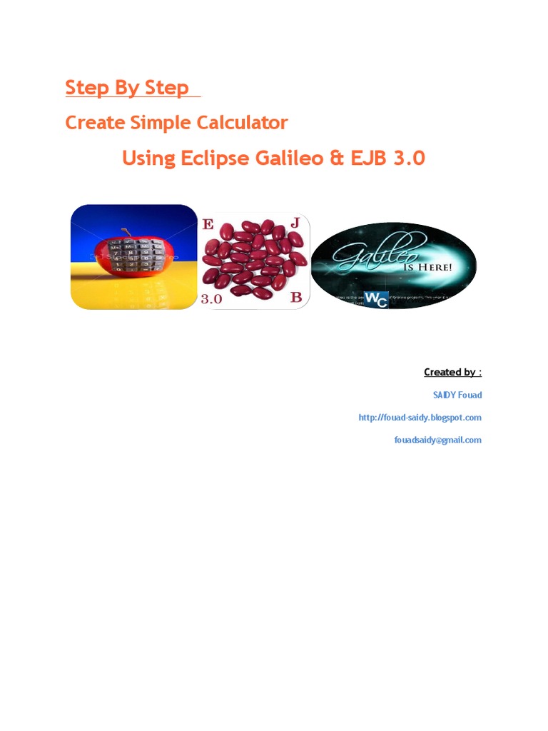 Simple Calculator with EJB 3.0 Tutorial | PDF | Software Engineering | Software Development