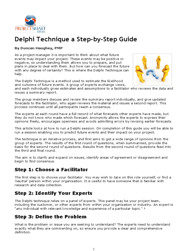 Delphi Technique a Step by Step Guide | Expert | Emergence | Free 30-day Trial | Scribd