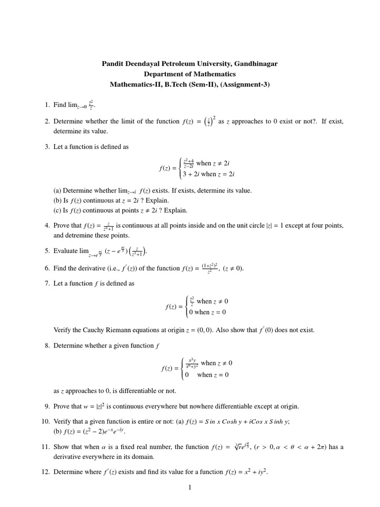 Assignment 3 | PDF | Integer | Function (Mathematics)