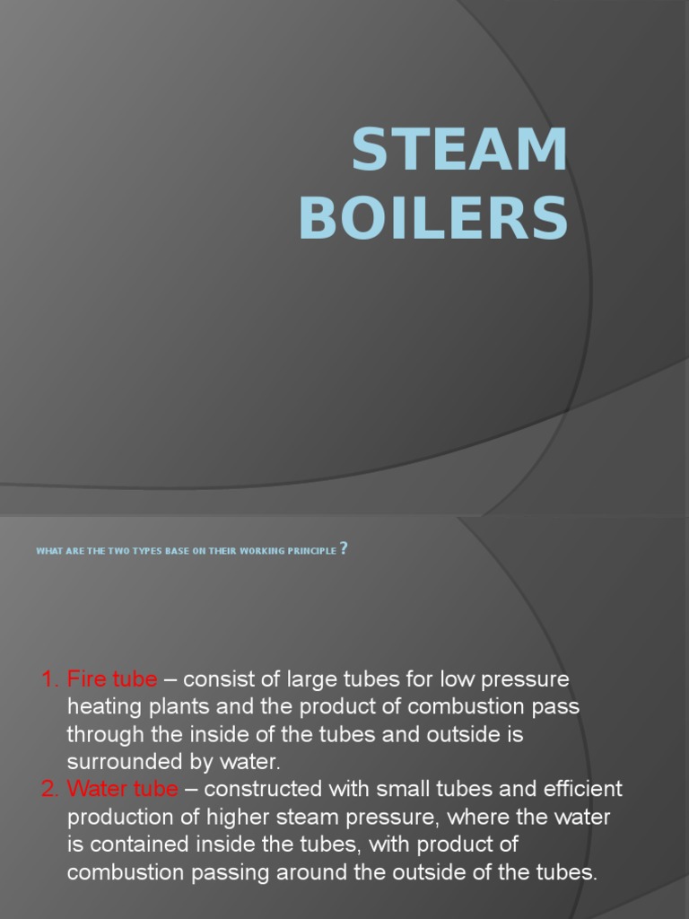 Boiler Powerpoint 2003 | PDF | Boiler | Furnace