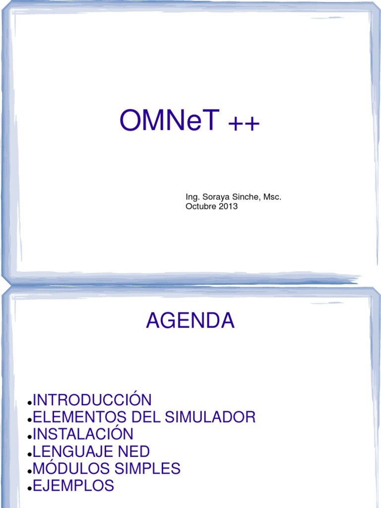 Omnet | PDF | C ++ | Entorno de desarrollo integrado