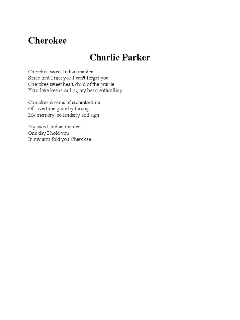 Cherokee | PDF