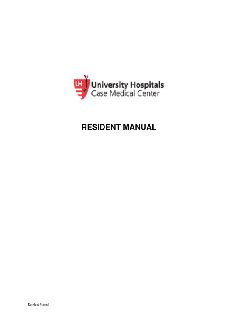 Manual Residents and Fellows | PDF | Residency (Medicine) | H 1 B Visa