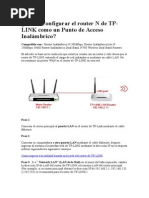 Configuración Del Router | PDF