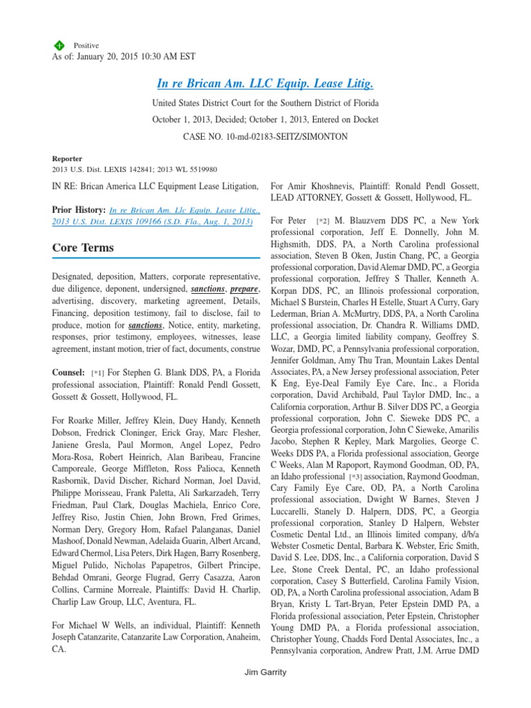 Corporate Representative Deposition Insights | PDF | Business | Lifestyle