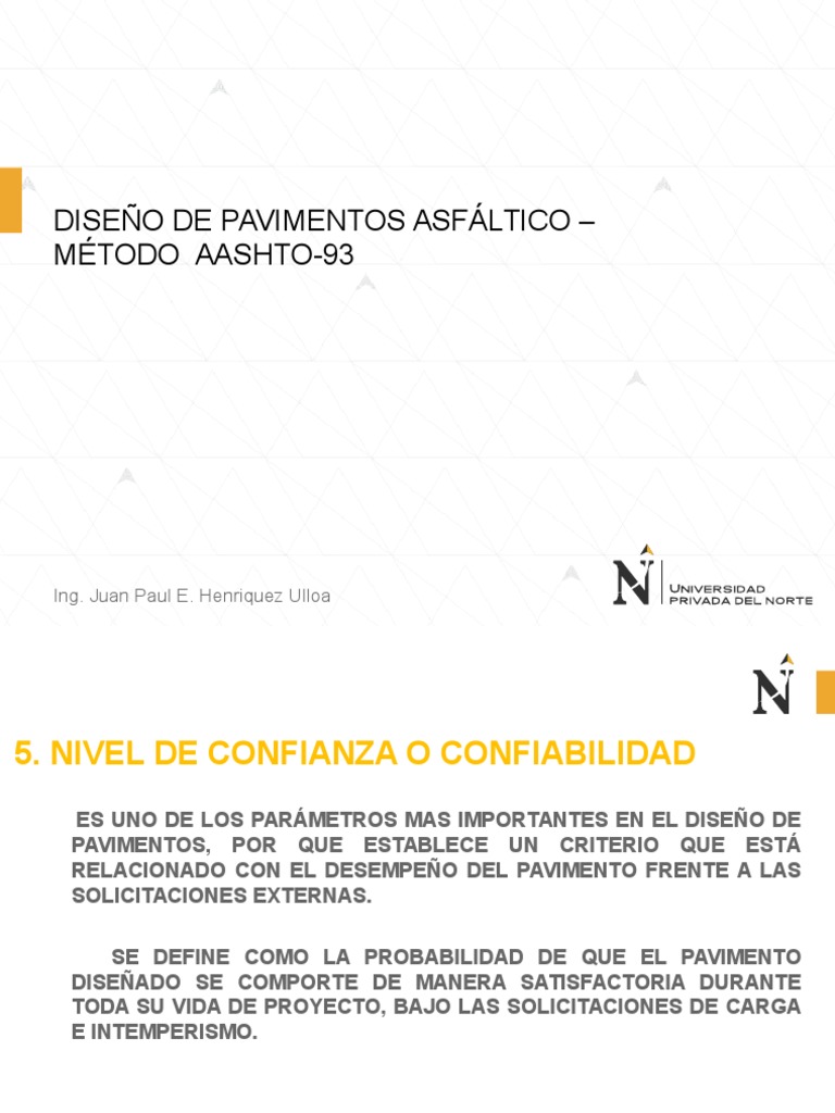Metodo Aashto 93 - Diseño de Pavimentos Flexibles - Ii | PDF