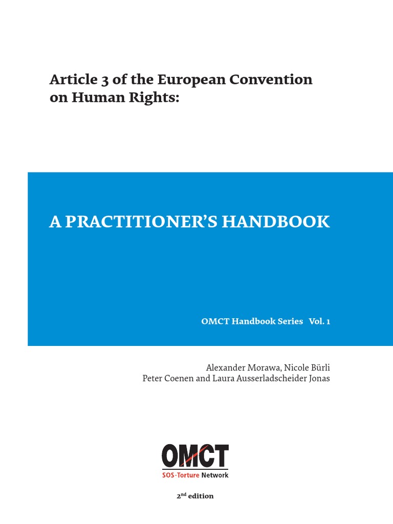 v1 Web Europeen Handbook en Omc14 | PDF | European Convention On Human ...
