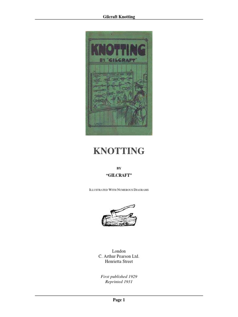 Gilcraft 7 Knotting | Download Free PDF | Knot | Rope