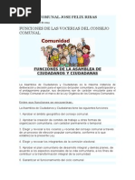 Estructura y Funciones de Comunas en Venezuela | PDF | Federación ...