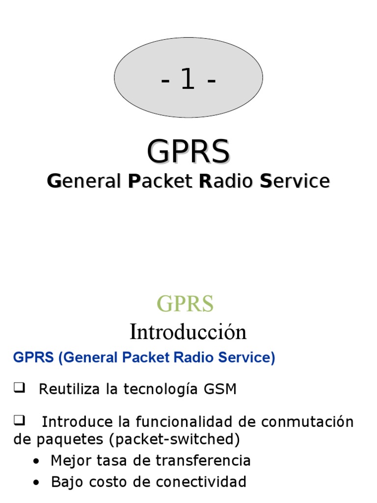 GPRS Edge Wap | PDF | paquete general de Radio sevicio | Electrónica