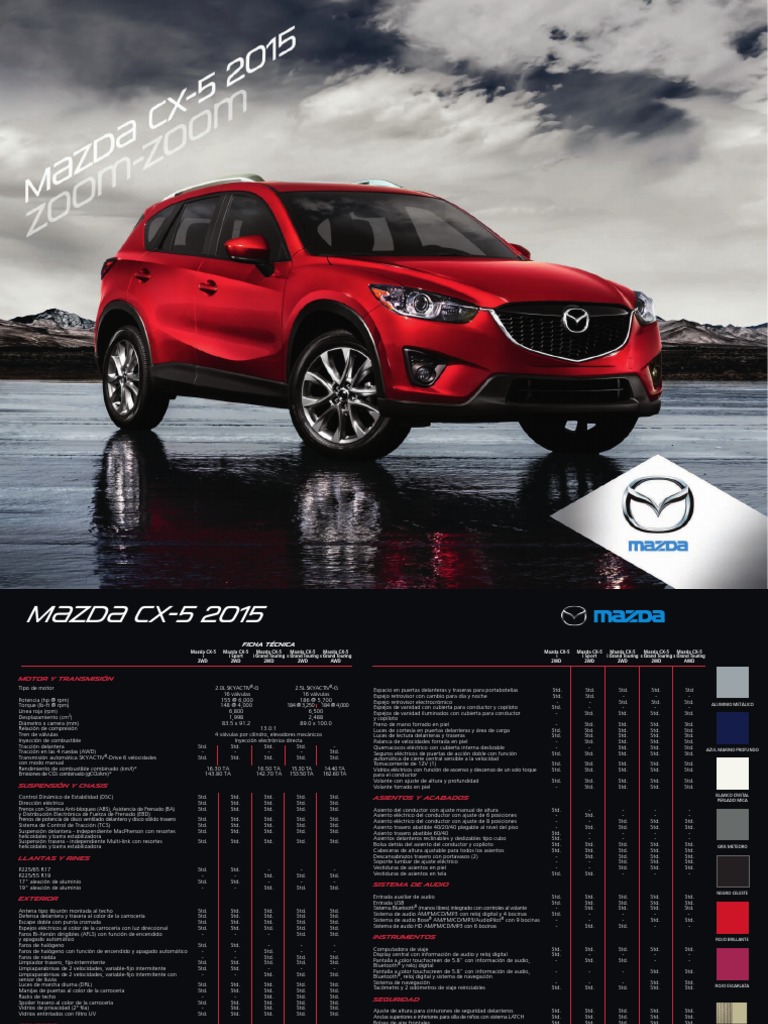 Mazda cx-5 | PDF | Tracción en las cuatro ruedas | Airbag