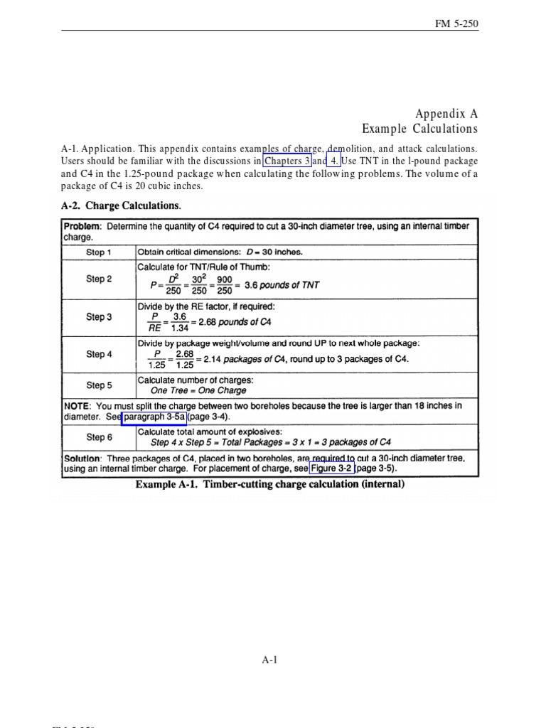 Appendix A Example Calculations | PDF