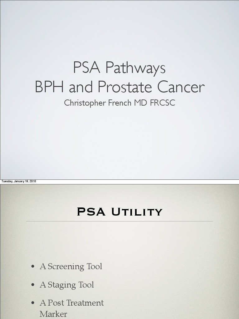 PSA Pathways BPH | PDF | Prostate Specific Antigen | Prostate Cancer
