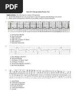 ACLS Answer Key | PDF | Cardiopulmonary Resuscitation | Cardiac Arrest