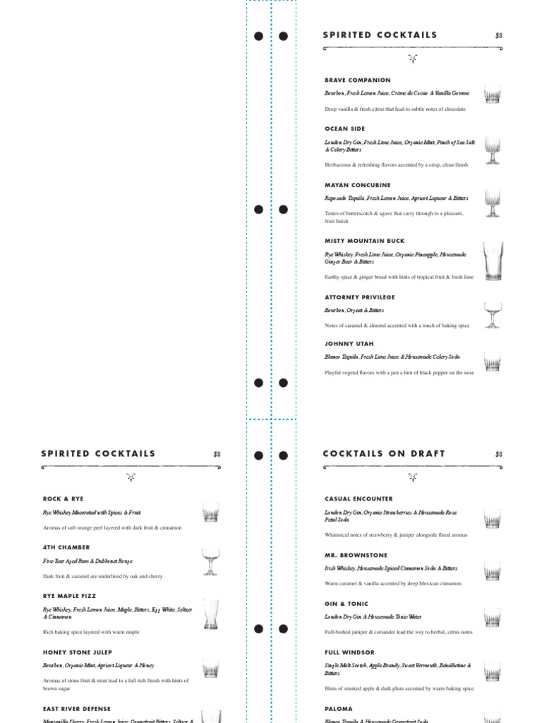 Polite Provisions - Menu 2014 | PDF