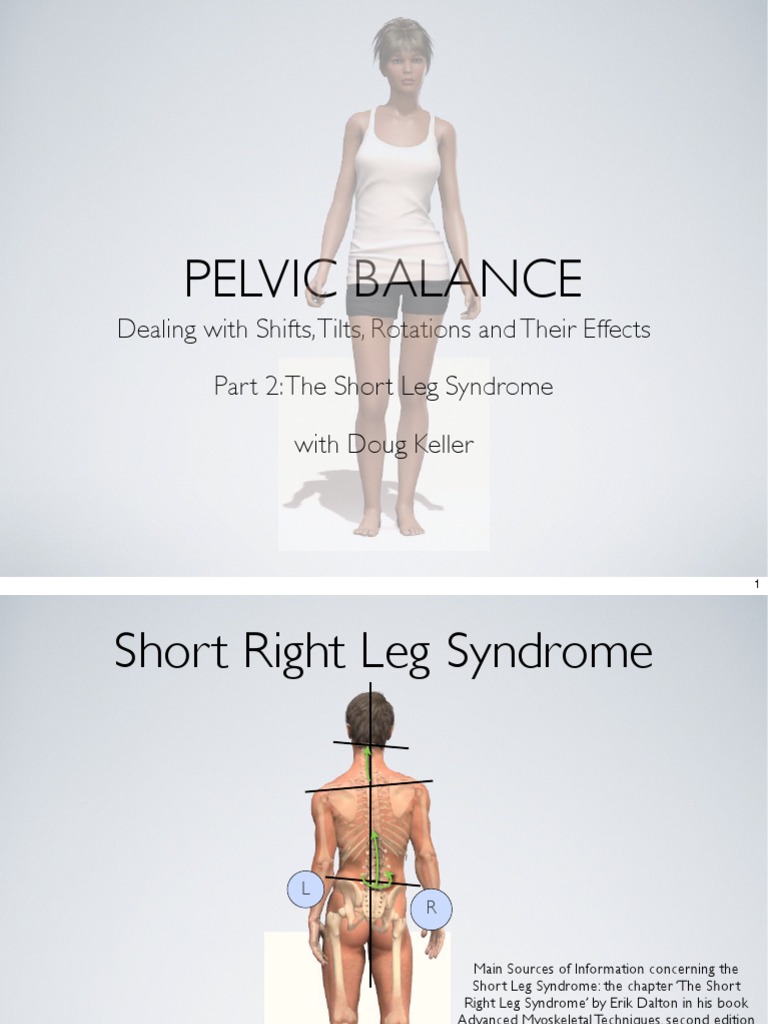 Doug Keller - Pelvic Balance Slides - Part Two | PDF | Foot | Vertebral ...