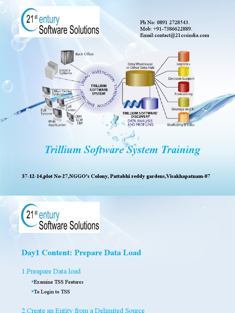 Trillium Software System Training 21st Century +917386622889 ...